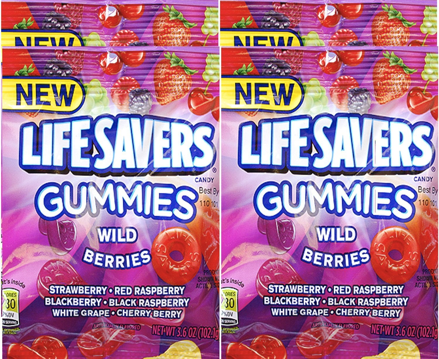 Lifesavers Gummies Wild Berries Gummy Snacks Snack Care Package for ...