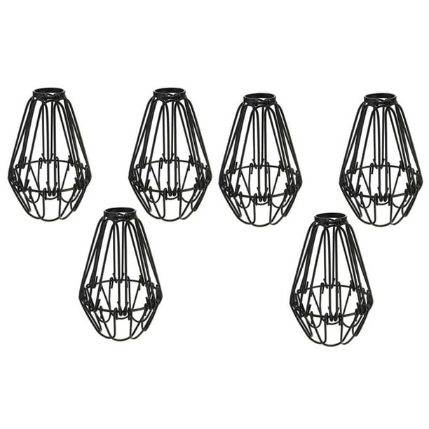 6 Pcs Iron Bulb Guard Lamp Cage, Ceiling Fan and Light Bulb Covers ...