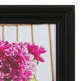 Mainstays 8x10 Black Wood Picture Frame with Glass for Tabletop or Wall ...