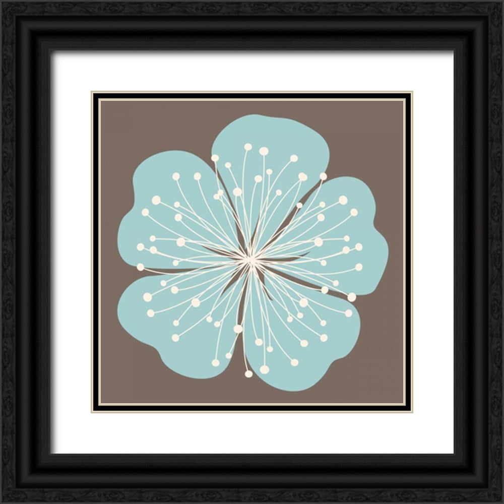 Robinson, Tamara 15x15 Black Ornate Wood Framed with Double Matting ...