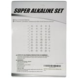 Unique Imports, 40-Pack Assorted Alkaline Button Cell Batteries, AG1 ...