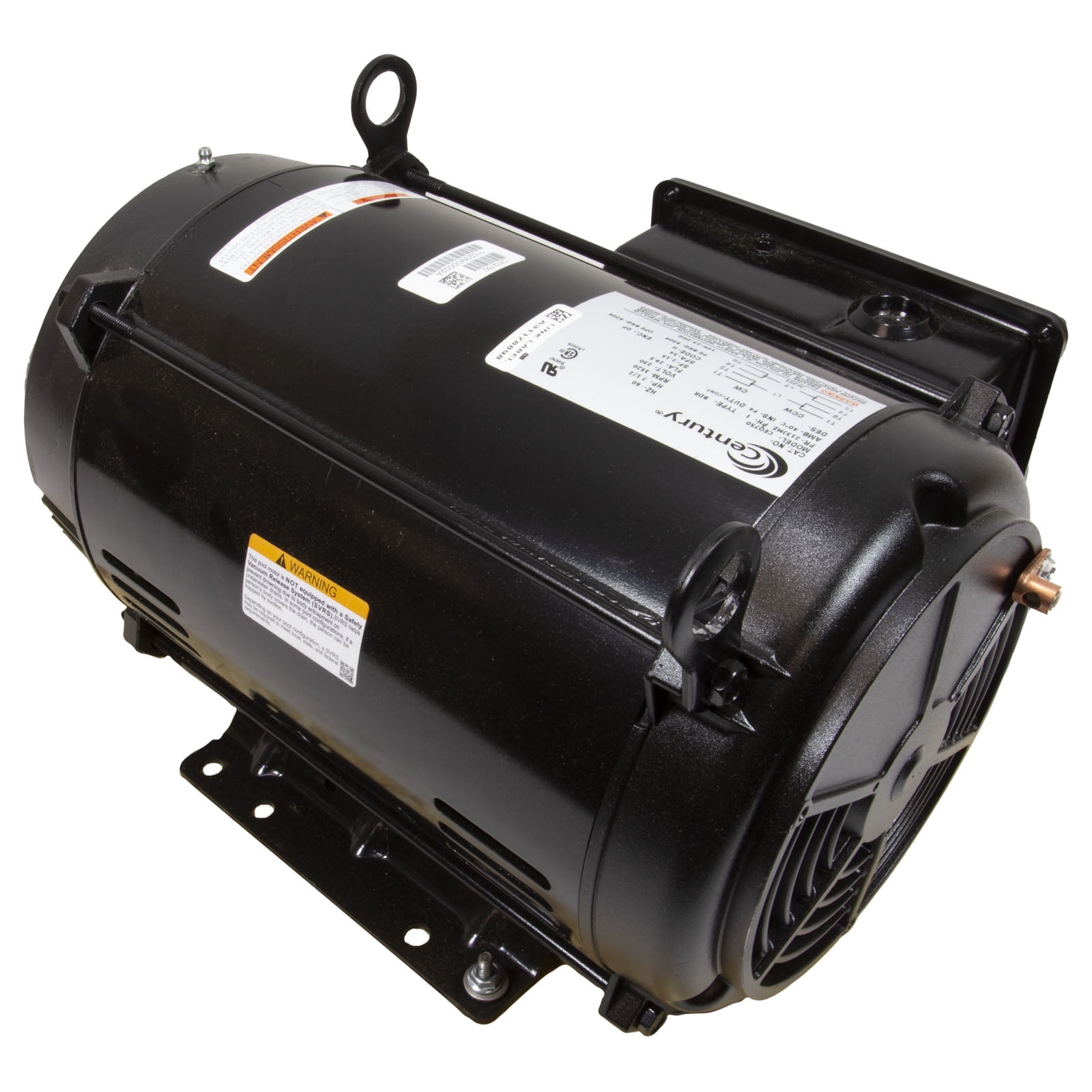 Motor, Century, 7.5hp, 230v, 1-Speed, 1 Phase, EQ Series - Walmart.com