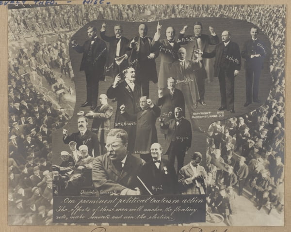 Print: Our Prominent Political Orators In Action. The Efforts Of These ...