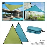MDHAND Sun Shade Triangle Waterproof 10FT Outdoor Garden Patio Party ...