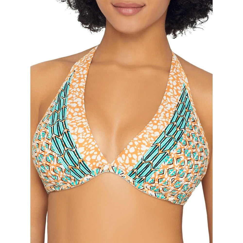 Coco Reef Coco Reef Womens Zanzibar Bliss Halter Bikini Top C D Cups
