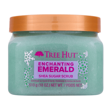 Tree Hut Boba Milk Tea Shea Sugar Exfoliating & Hydrating Body Scrub ...