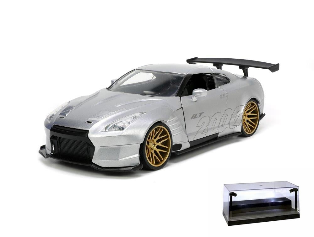 Diecast Car w/Display Case - 2009 Nissan GT-R (R35) Ben Sopra, Candy ...