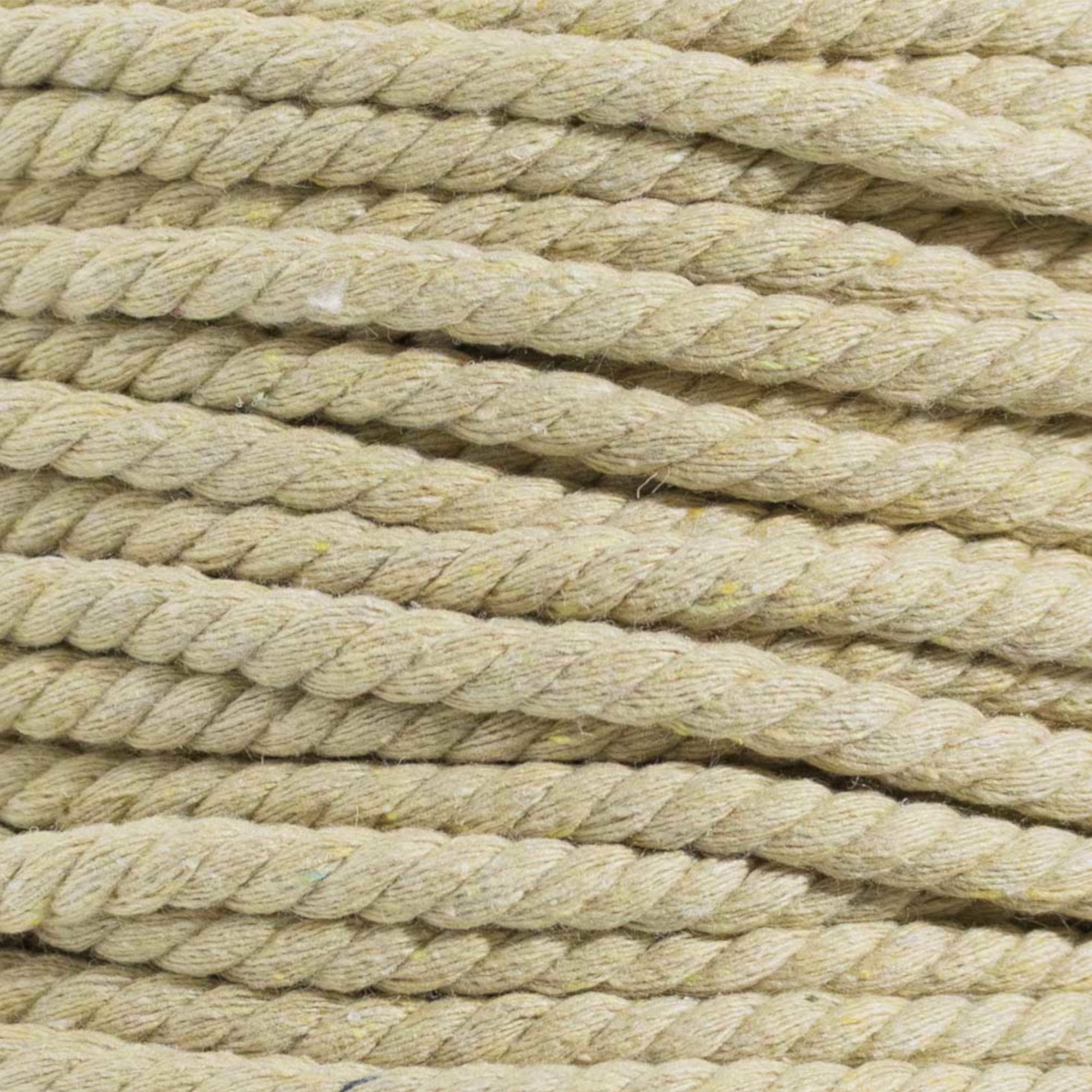 Super Soft 3 Strand Twisted Cotton Rope - Multiple Colors to Choose ...