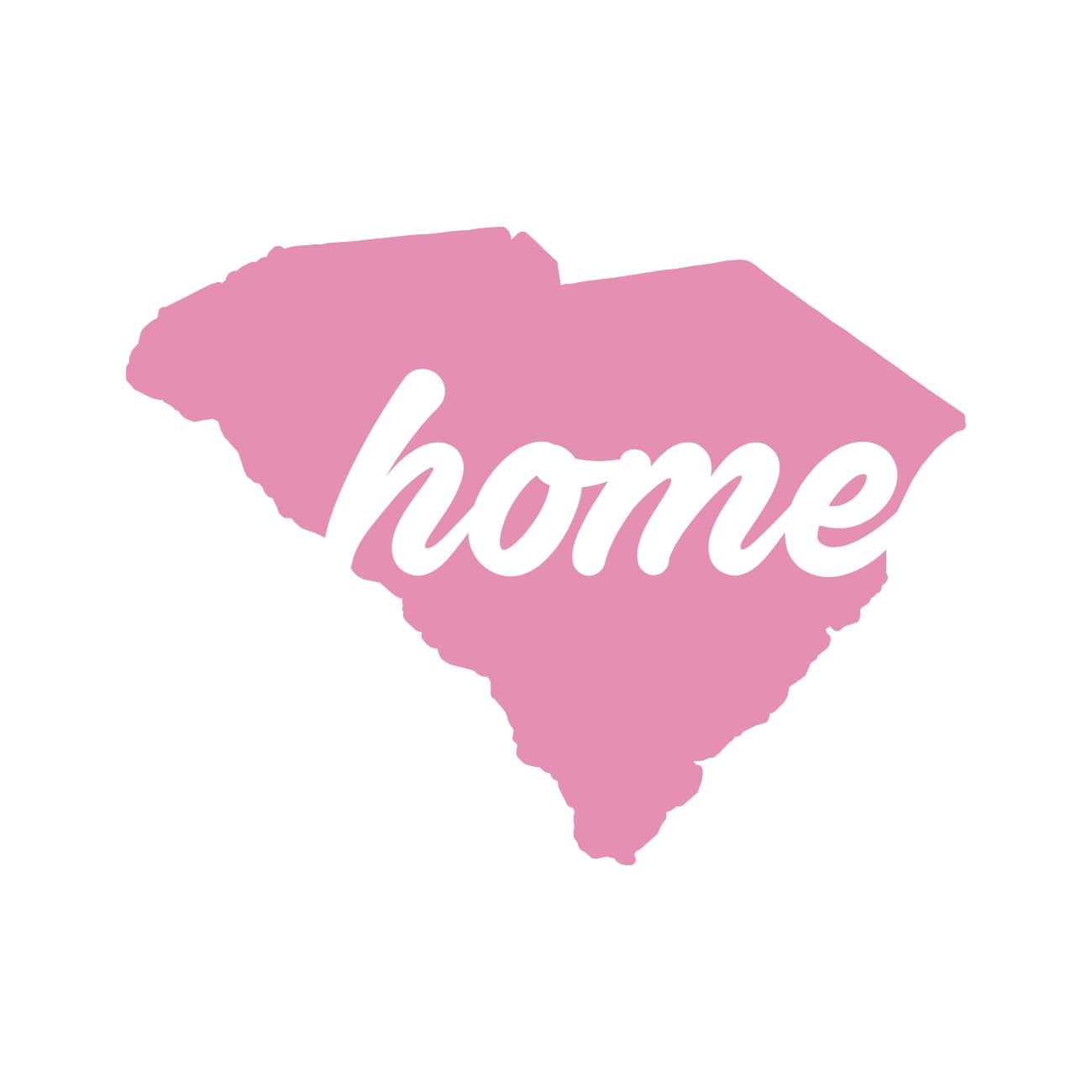 South Carolina Home Sticker Decal Die Cut - Self Adhesive Vinyl - Weatherproof - Made in USA ...
