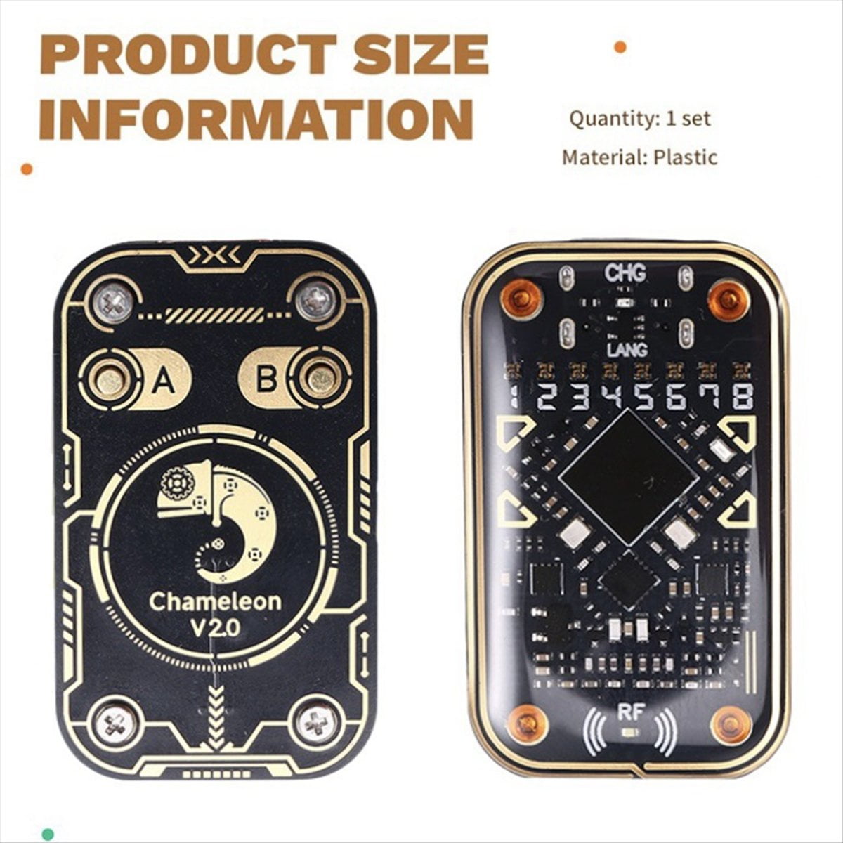 Lector de Chip RFID Chameleon Ultra V2.0, Emulador de Tarjetas ...