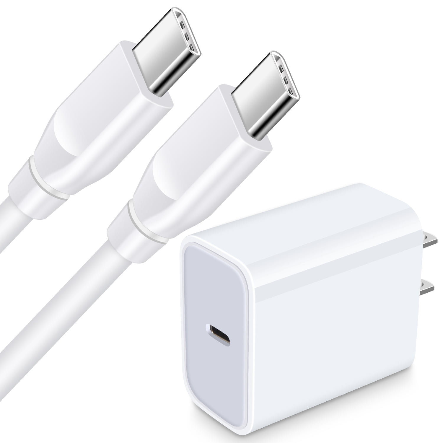 USB C Block,HAOANO 20W PD Type C Wall Charger Block USB Charger Adapter ...