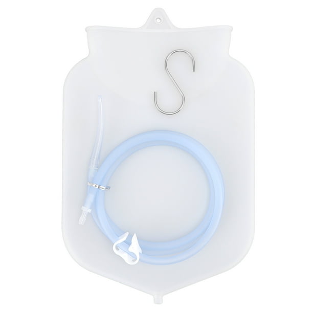 Coffee Enema Bag Kit,Clear Silicone Enema Bag Colon Cleanse Enema Bag ...