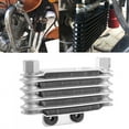 5 Row Universal Engine Oil Cooler Cooling Radiator Replacement for 125 ...