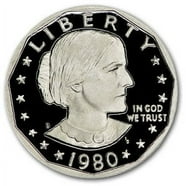 1980-P Susan B. Anthony Dollar BU - Walmart.com