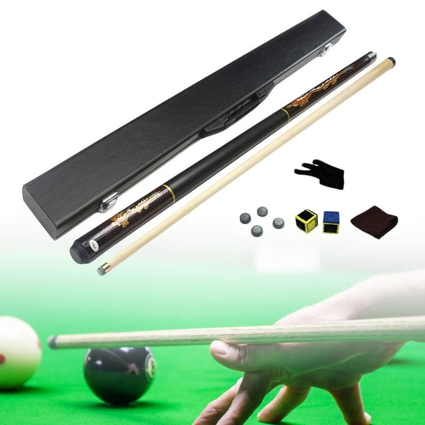 Colaxi Pool Cue Stick British Snooker Cue Nine Ball Pool Cue with Chalk ...