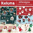 African American Christmas Wrapping Paper - Black Santa Claus Merry ...