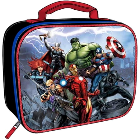 Marvel Avengers 8 Inch Kids Lunch Bag - Multicolor Lunch Bag for Boys ...