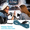 Replacement for Astro A10 Cord, A40 Headset Cable Braided Wire, 6.5 ...