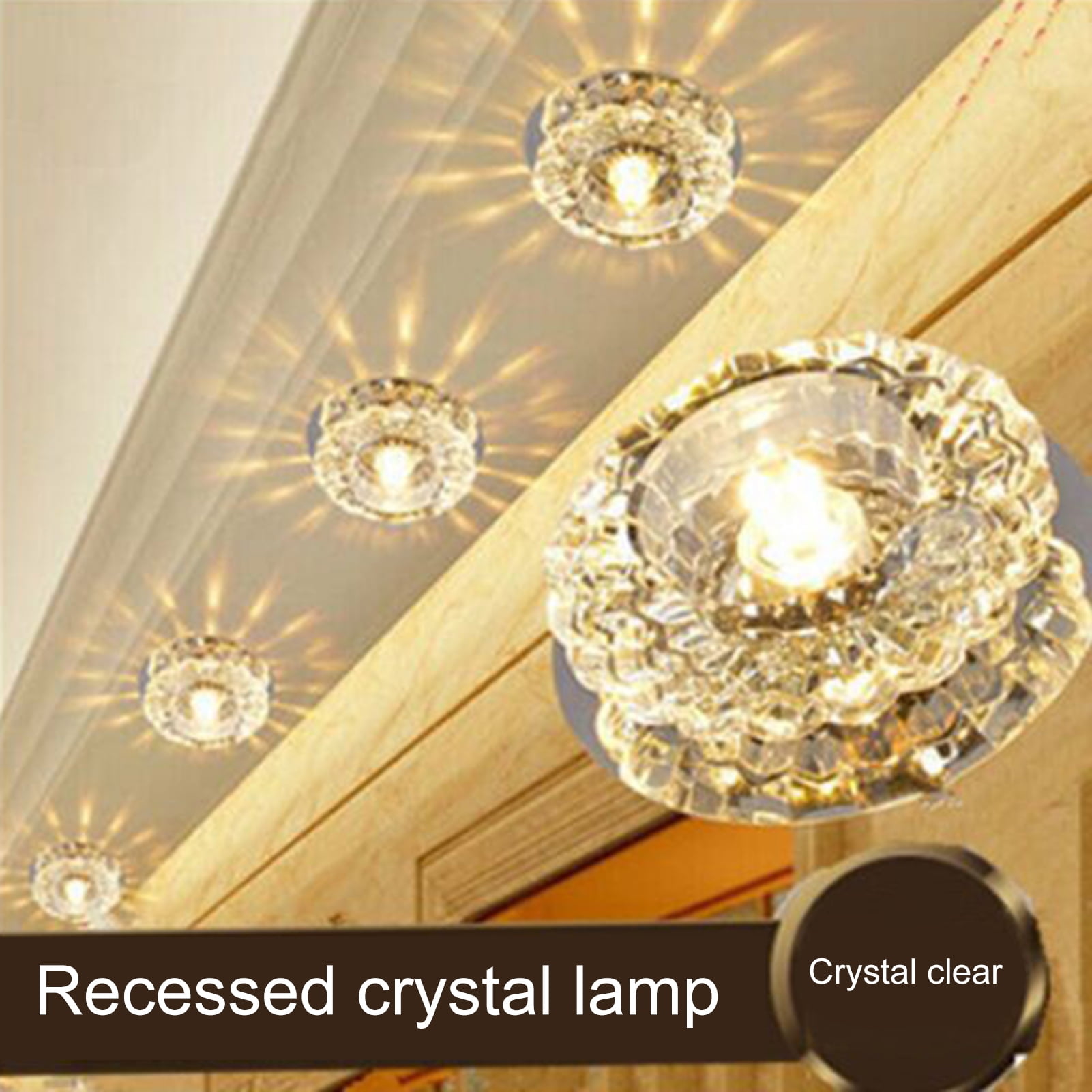 Sunjoy Tech Ceiling Spotlight Flicker Free Eye Protection Low-Power ...