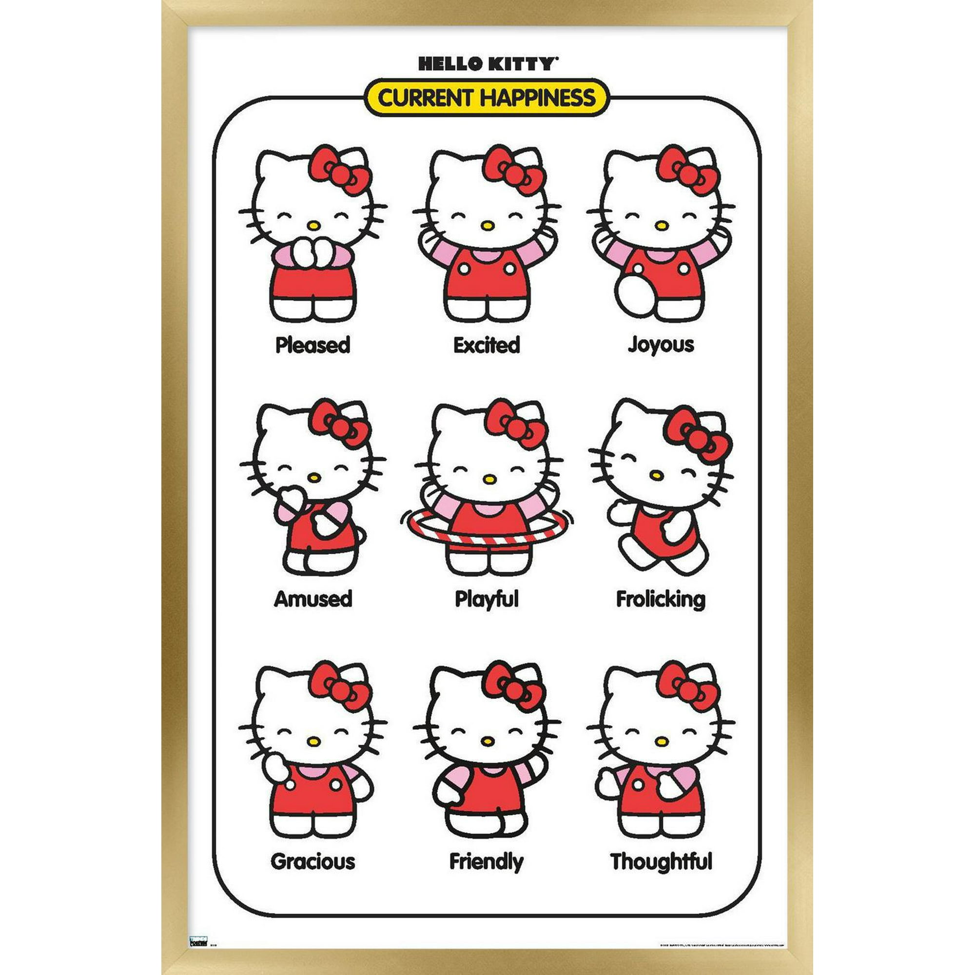 Click here for Trends International Hello Kitty - Current Happine... prices