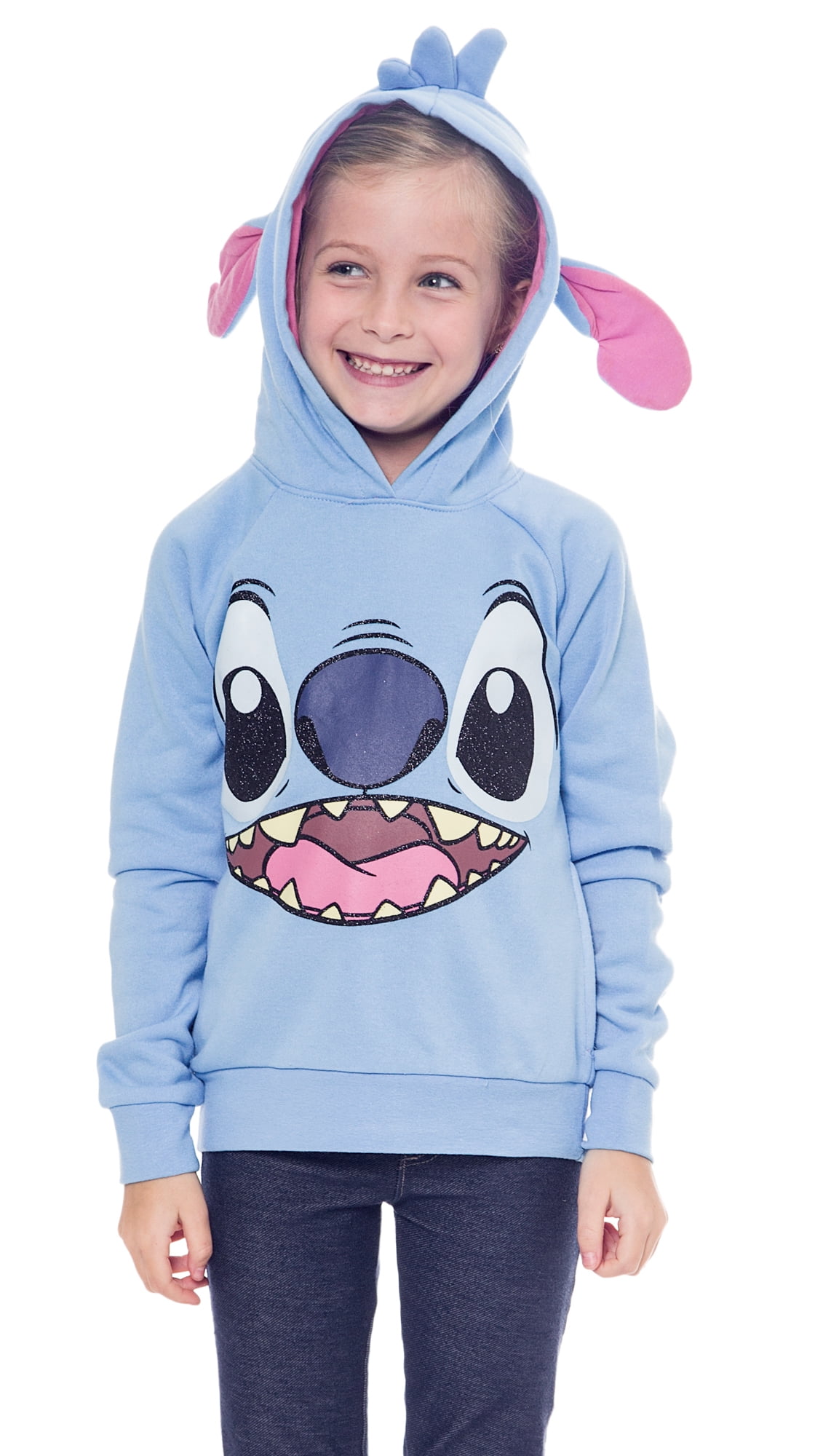 Disney - Disney Girls Stitch Hoodie Sweatshirt with Ears Blue - Walmart ... Disney - Disney Girls Stitch Hoodie Sweatshirt with Ears Blue - Walmart ...