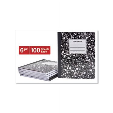 Oxford Composition Book, College Rule, 100 Pages, 7-1/2 in. x 9-3/4 in ...