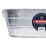 Behrens, Galvanized Steel Tub, 16 Gallon, Round Weatherproof - Walmart.com