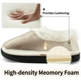 Atoshopce Slippers for Women Comfortable Memory Foam Soft Fleece Lining ...
