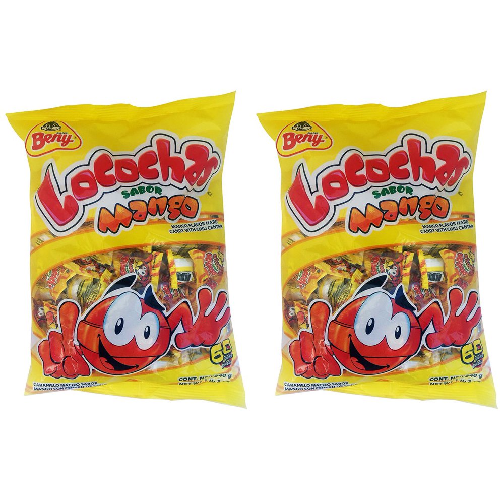 Beny Locochas Mango Flavor. 19-Ounce Bag (Pack of 2) by Beny - Walmart ...