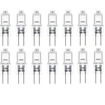 Abastado, G4 Halogen Light Bulb, 20W 12V 2800K, 12 Pack - Walmart.com