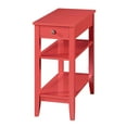 Convenience Concepts American Heritage 1 Drawer Chairside End Table ...