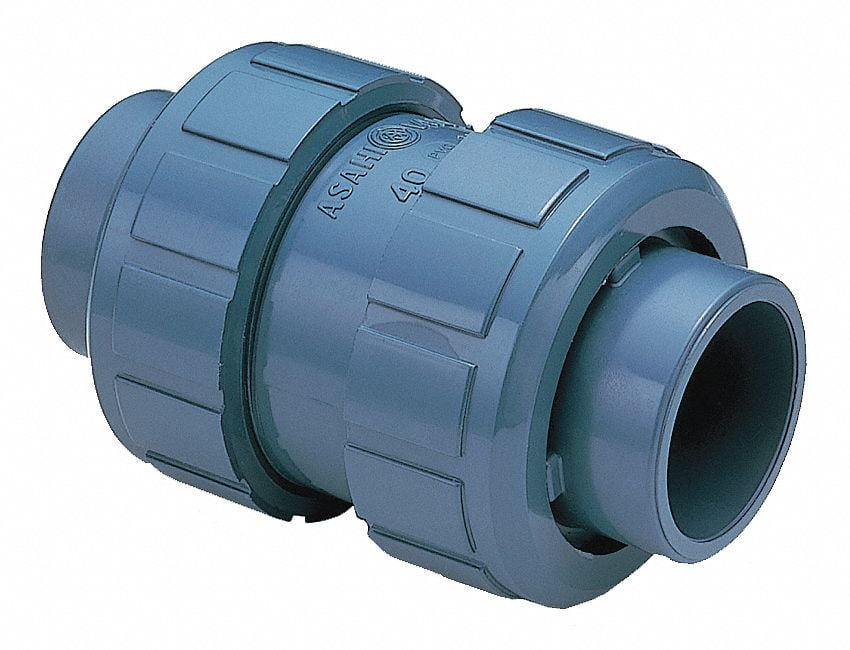 Asahi Ball Check Valve,PVC,1",Socket 1213010 - Walmart.com