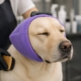 Dog Grooming Ear Cover,Soft Pet Snood Headband,Stretchable Ear Wrap for ...