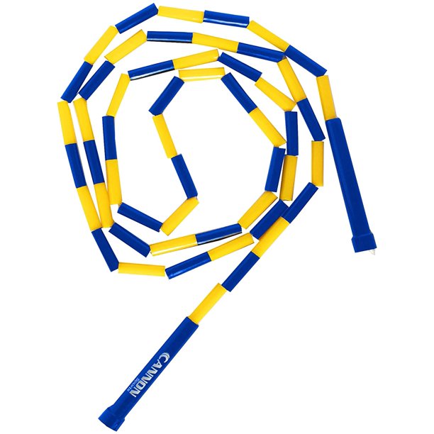 Cannon Sports Olympic Style Jump Rope, 6 feet, Blue/Yellow - Walmart.com