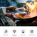Frying Spoon Kitchen Utensil Stainless Steel Metal Cooking Ladle ...