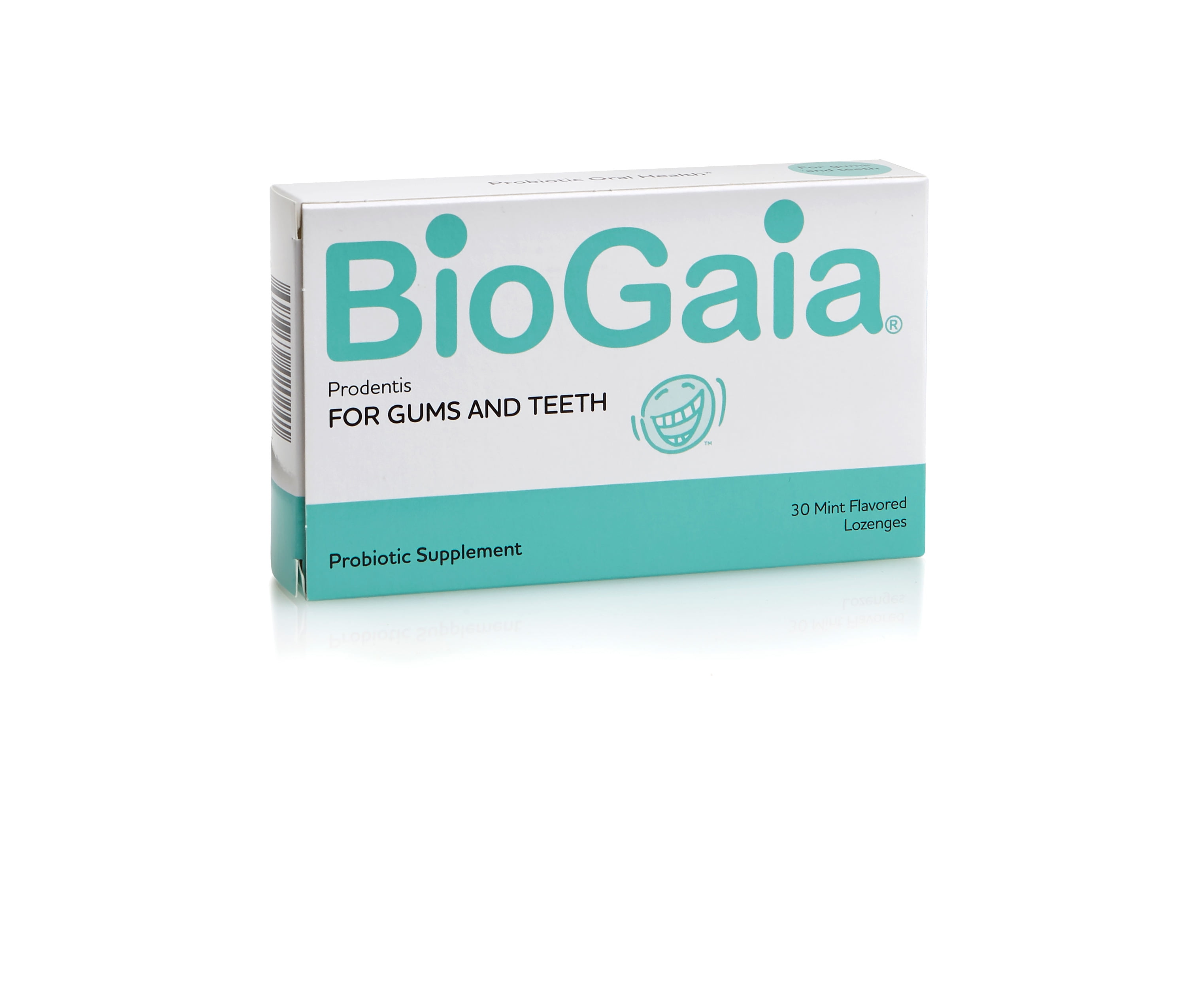 BioGaia Prodentis Mint Lozenges, Probiotic for Daily Oral Health, 1 ...