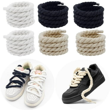 24 Pairs 48 PCS Satin Ribbon Shoe Laces 2.6 cm/1 Inch Wide Organza Shoe ...