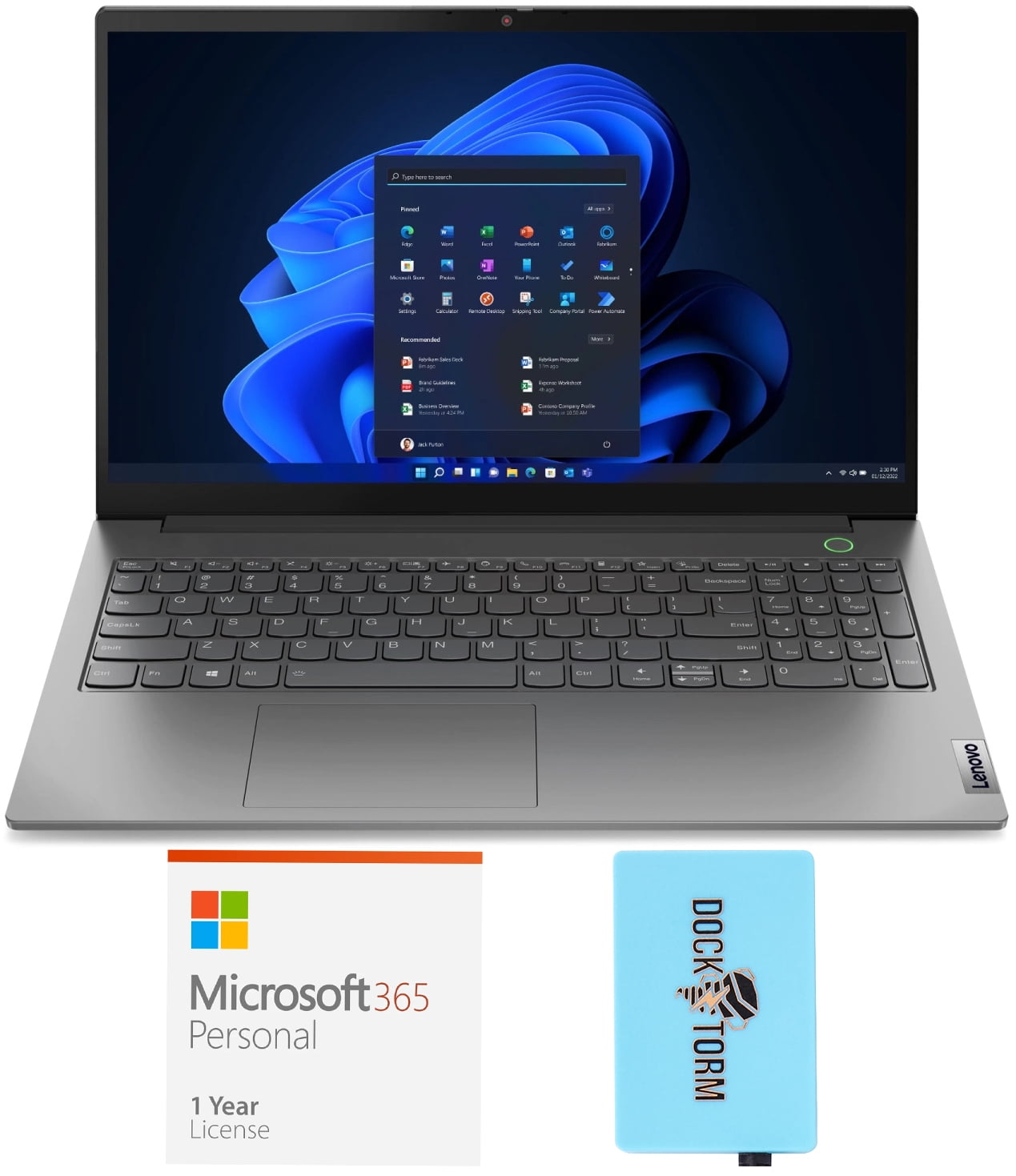 Lenovo ThinkBook 15 Gen 4 Gaming & Business Laptop (Intel i7-1255U 10 ...