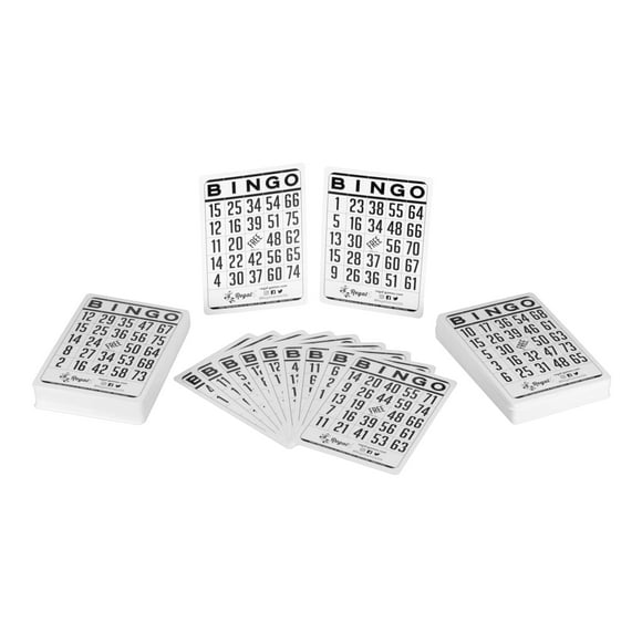 Disposable Bingo Cards