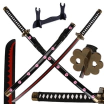 41 inches Dull Blade Stainless Steel Real Metal Roronoa Zoro Sword ...