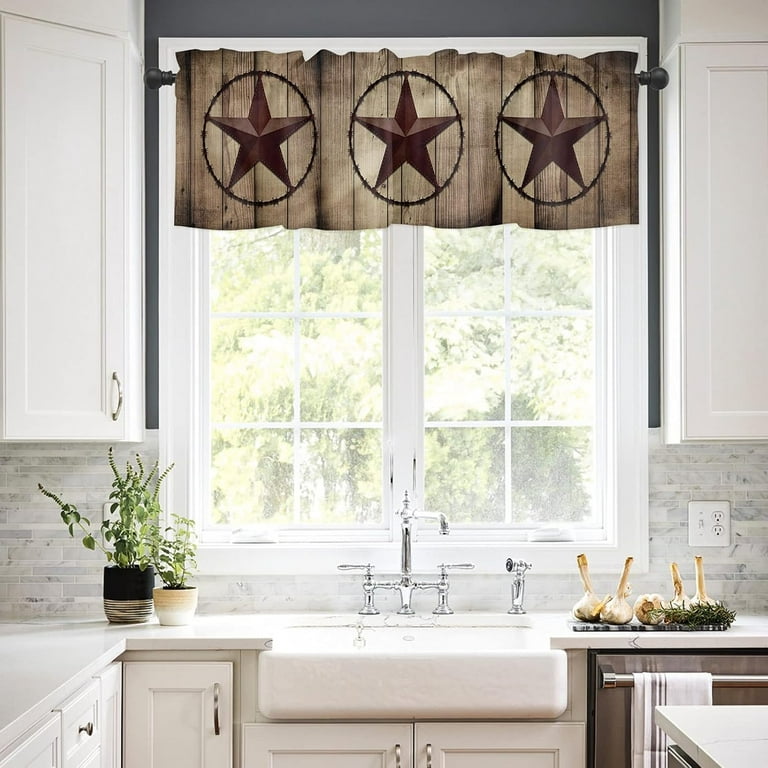 Rustic Country Kitchen Curtains