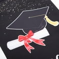 FENGGUIQU 1Pair Graduation Porch Banner Black Outdoor Indoor Hanging ...