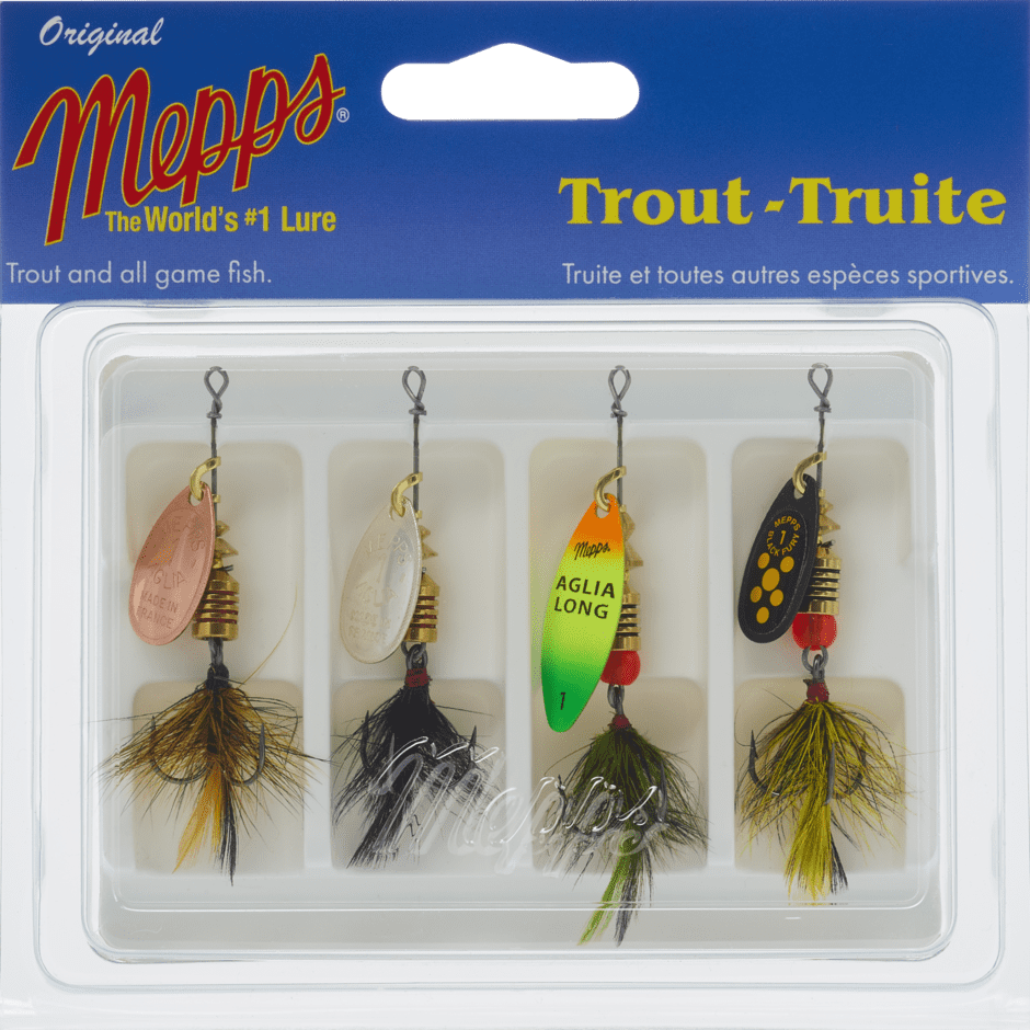 Click here for Mepps 4-Pack Trouter Dressed Assorted Colours  10... prices