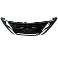 LABLT Front Bumper Upper Grille Assembly 623109HS1A Fit for Nissan ...