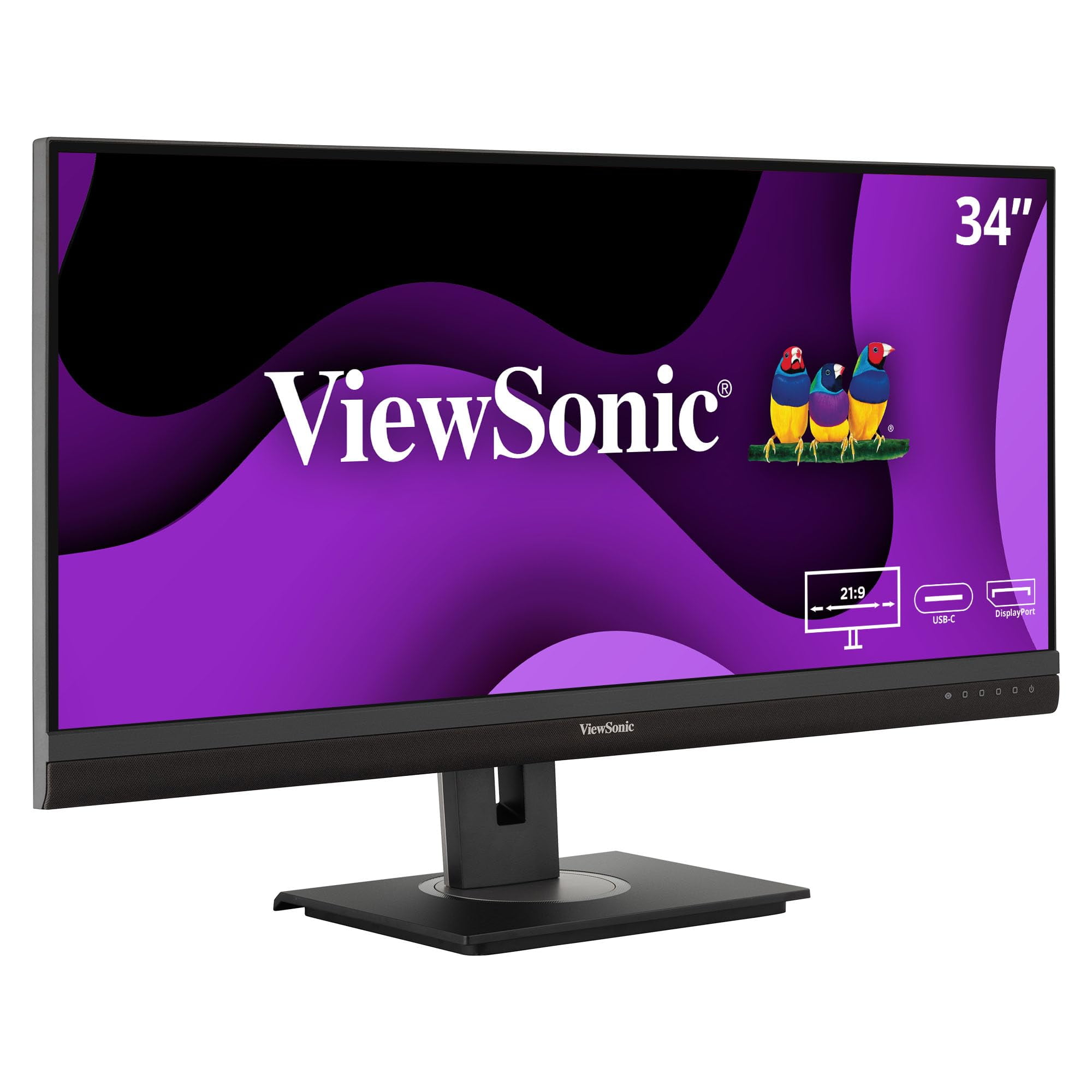 ViewSonic VG3456A 34 Inch 21:9 Ultrawide QHD 1440p IPS Monitor with ...