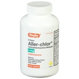 Aller-Chlor Chlorpheniramine Maleate Antihistamine, 4mg, 1000 count HSA ...