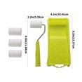 Highly Density Foam Roller with Frame, Tray Small Sponge Roller ...