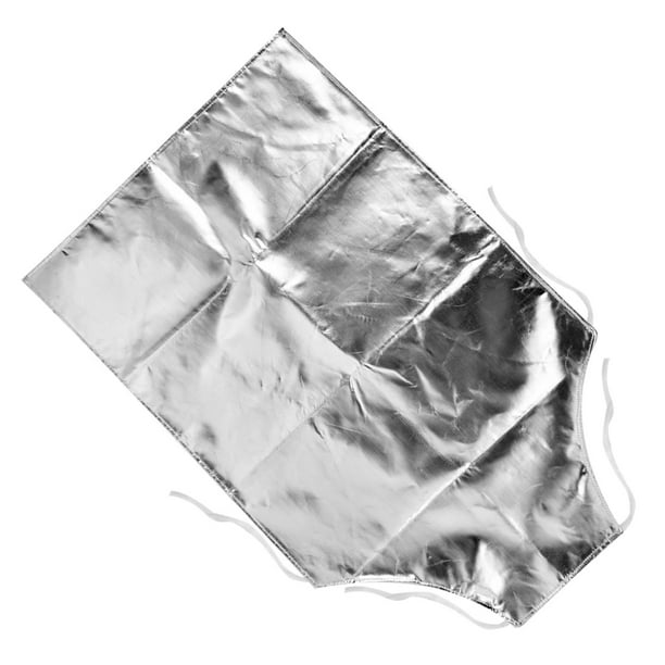 Aluminum Apron 1000°C Heat Resistant Aluminum Foil Apron High ...