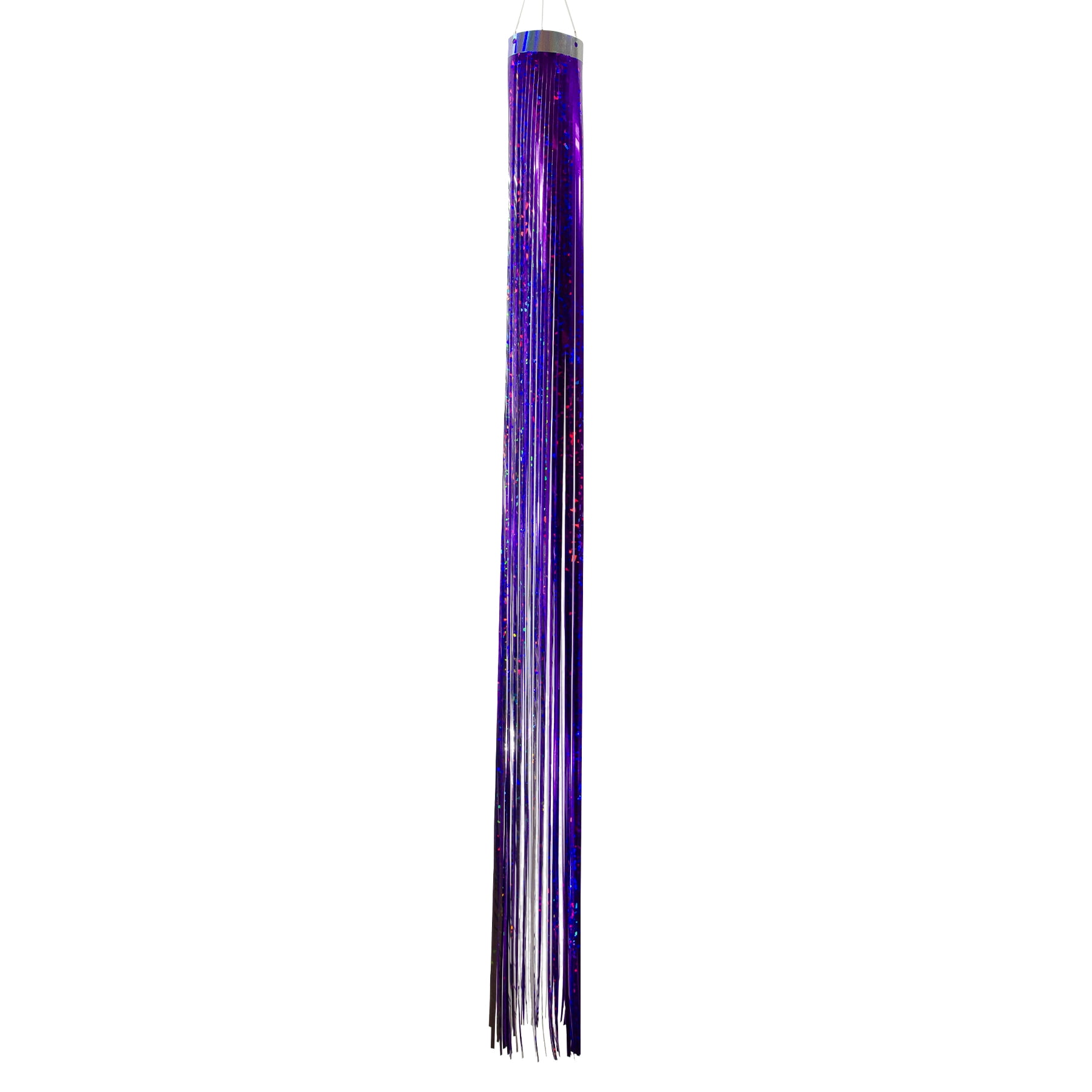 In the Breeze 9056 — Purple Holographic Mylar Windsock Hanging ...