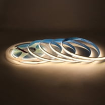 COB LED Strip Light 24V, 480 LEDs/m, 8mm Wide LED Tape Ribbon, 4000K ...